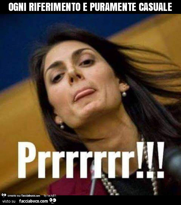 Tutti i meme su Virginia Raggi - Facciabuco.com